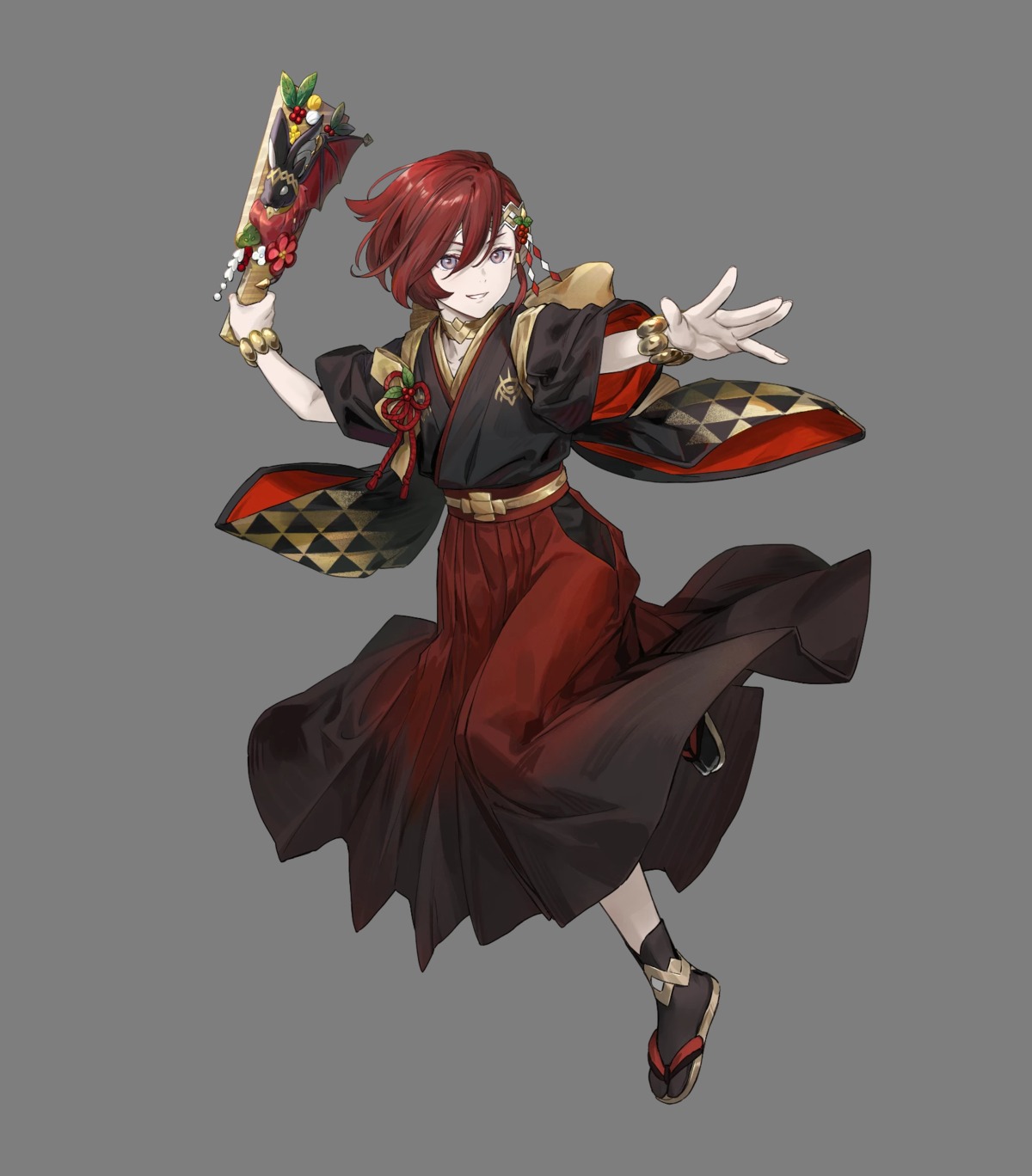 nintendo azu-taro fire emblem fire emblem heroes elm kimono male | #1052049 | yande.re